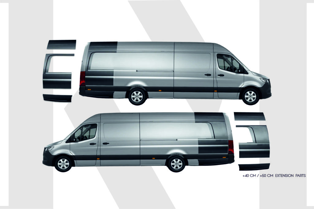 Extension Parts and Aluminium Luggage Hatches | Vehicle Conversion ...